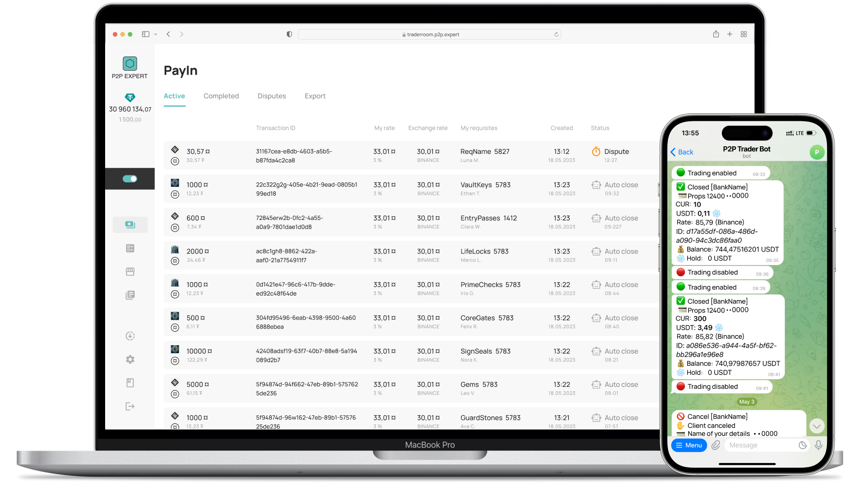 P2P Expert — Trust. Simple. Fast.